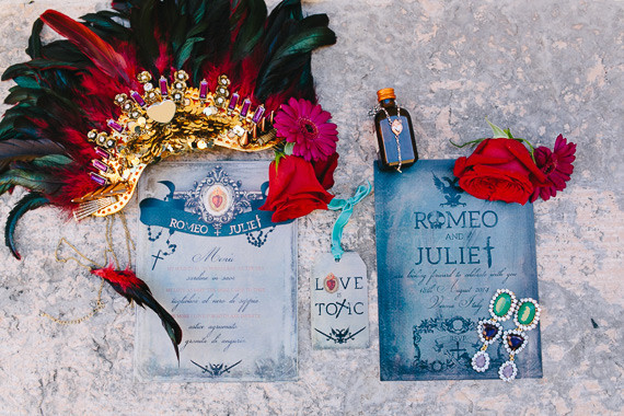 Modern Romeo & Juliet Wedding Invitation | Wedding & Party Ideas | 100 ...