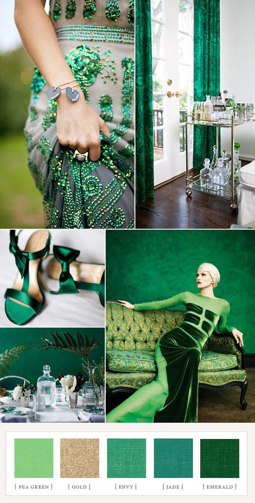 Emerald | Color Stories | 100 Layer Cake