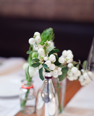 DIY floral centerpieces in glass bottles | Wedding & Party Ideas | 100 ...