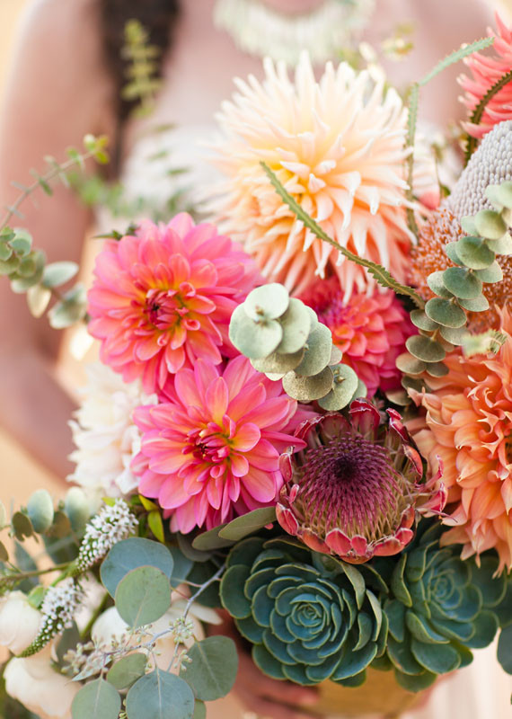 Modern, Rustic Wedding Flowers | Wedding & Party Ideas | 100 Layer Cake
