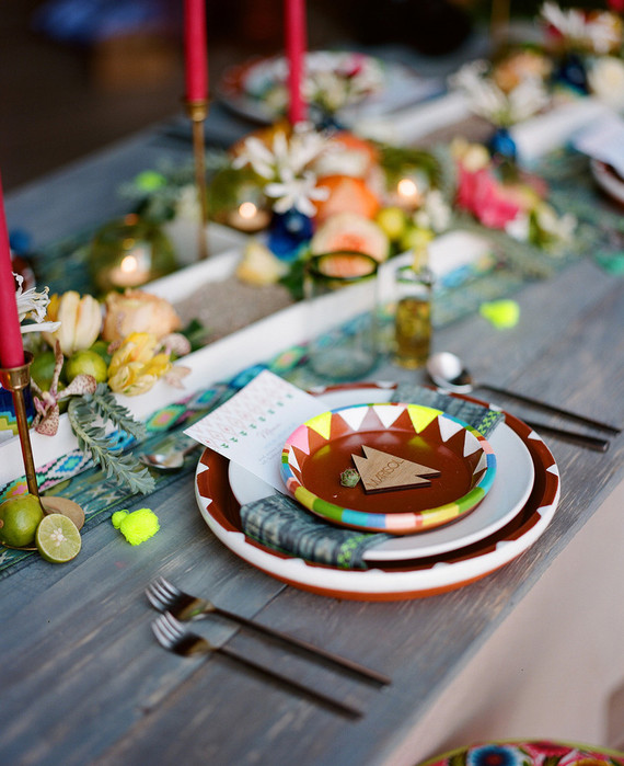 Mexican themed tablescape | Wedding & Party Ideas | 100 Layer Cake
