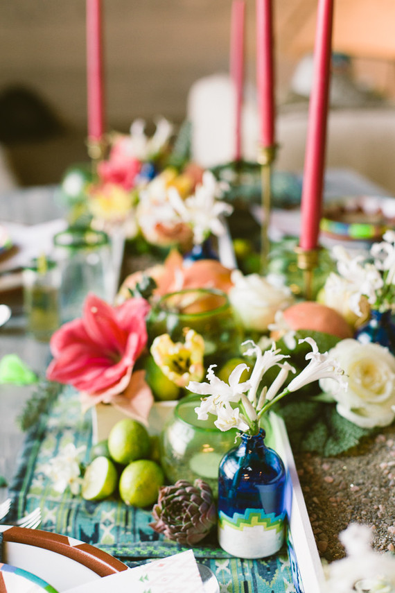 Mexican themed tablescape | Wedding & Party Ideas | 100 Layer Cake