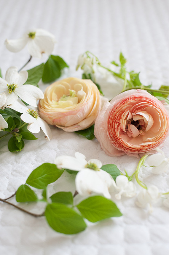 Spring floral newborn photos by Matt & Julie Weddings | Flowers by Bows ...