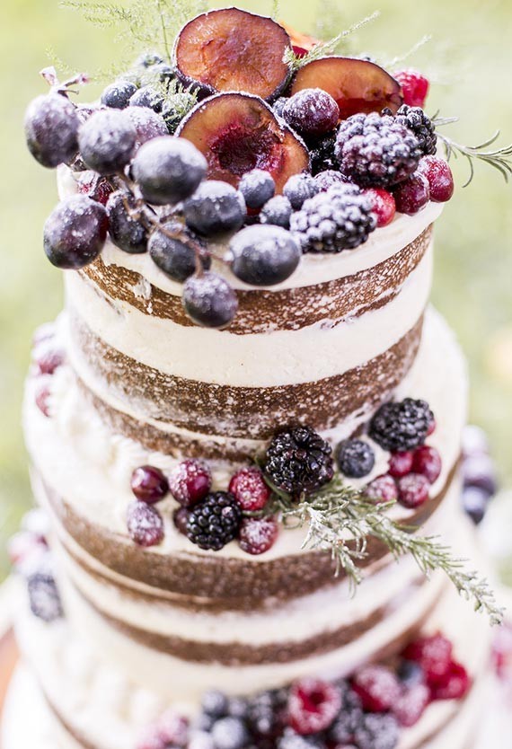 Berry naked cake | Wedding & Party Ideas | 100 Layer Cake