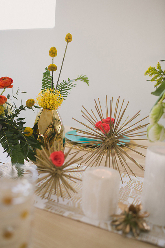 Gold table decor | Wedding & Party Ideas | 100 Layer Cake