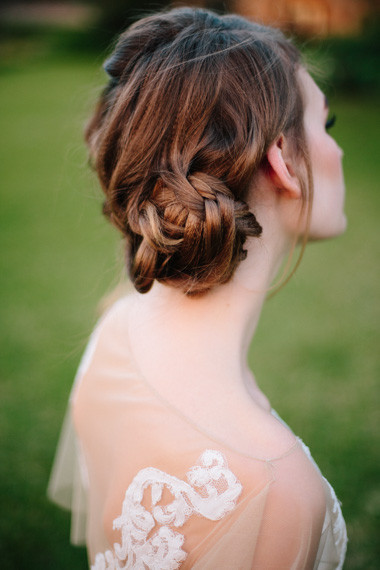 Side braid bridal hairstyle | Wedding & Party Ideas | 100 Layer Cake