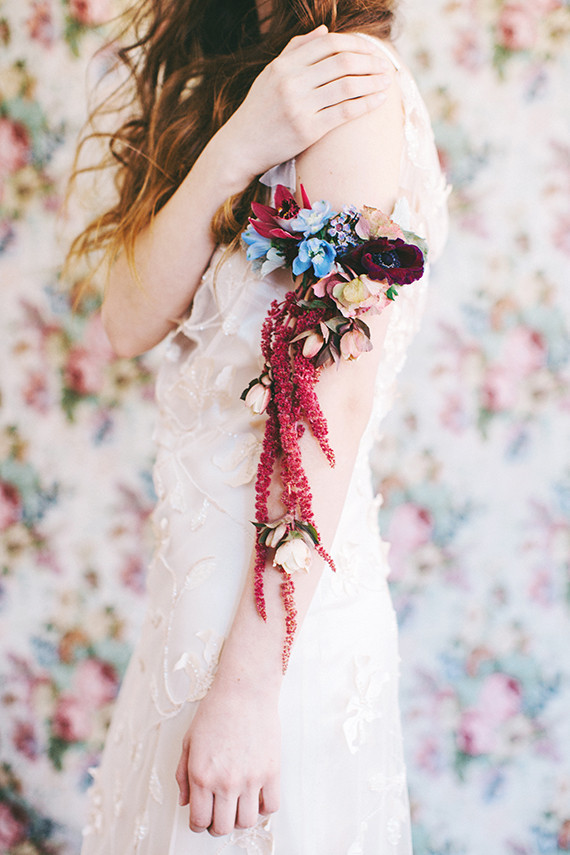 Floral arm band | Wedding & Party Ideas | 100 Layer Cake
