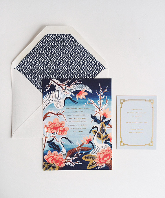 Kyoto Garden inspired baby shower for Anna Bond of Rifle Paper ...