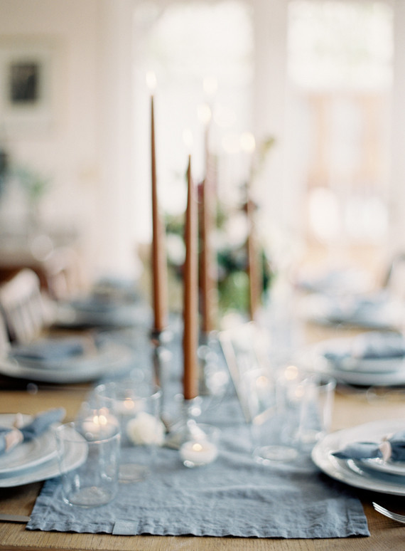 Amber tapered candles | Wedding & Party Ideas | 100 Layer Cake