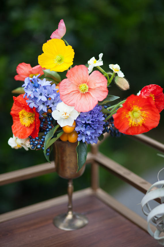 Colorful summer inspired florals | Wedding & Party Ideas | 100 Layer Cake