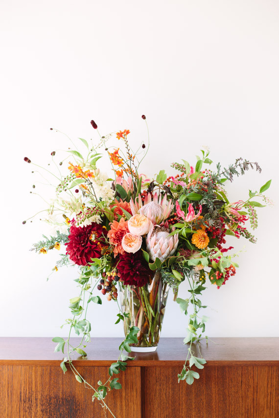 End-of-summer florals | Wedding & Party Ideas | 100 Layer Cake