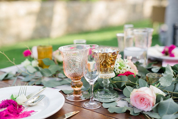 Vintage wedding glassware | Wedding & Party Ideas | 100 Layer Cake