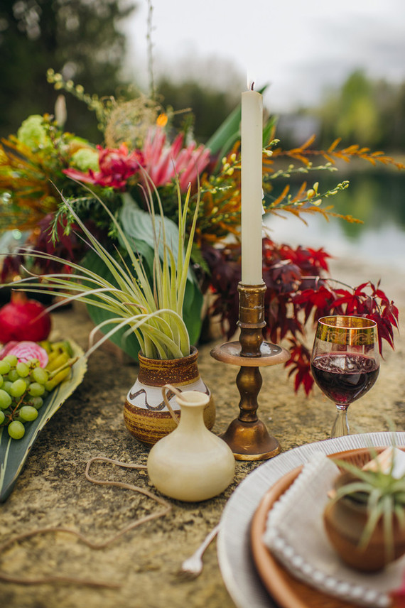 Bohemian tablescape decor | Wedding & Party Ideas | 100 Layer Cake