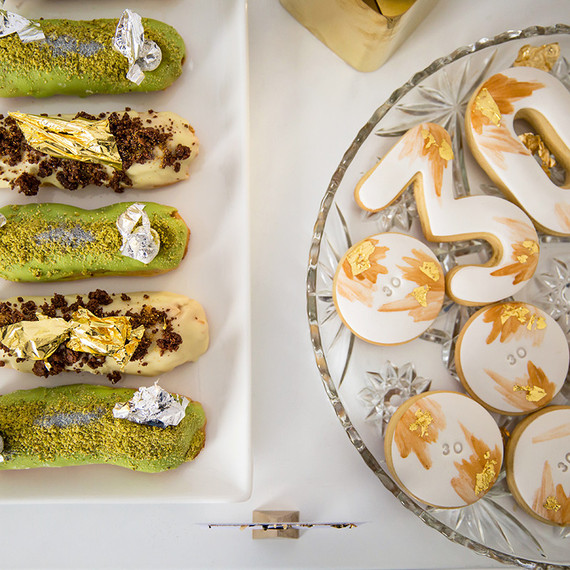 Modern gold birthday party | Wedding & Party Ideas | 100 Layer Cake