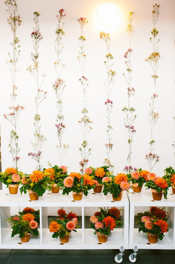 Floral backdrop | Wedding & Party Ideas | 100 Layer Cake