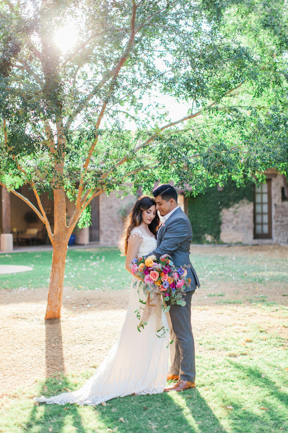 Outdoor wedding portrait | Wedding & Party Ideas | 100 Layer Cake