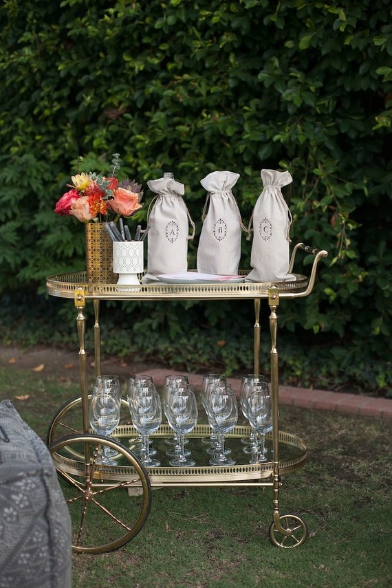 Bar cart | Wedding & Party Ideas | 100 Layer Cake