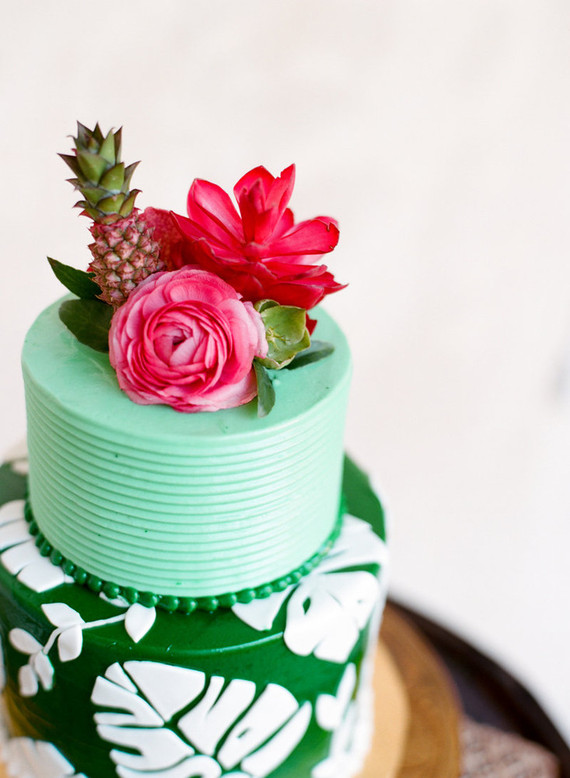 Tropical wedding cake | Wedding & Party Ideas | 100 Layer Cake