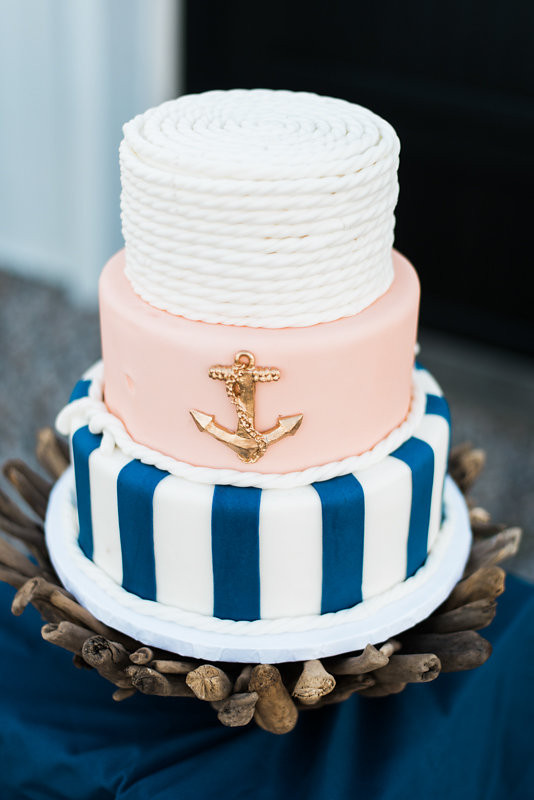 Nautical wedding cake | Wedding & Party Ideas | 100 Layer Cake