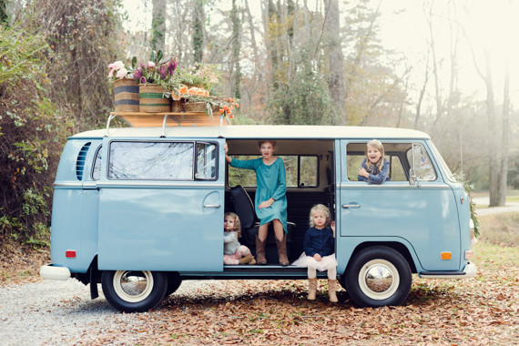 VW Bus family photos | Wedding & Party Ideas | 100 Layer Cake