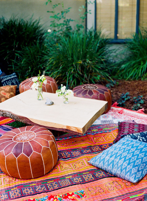 Backyard fiesta wedding lounge area | Wedding & Party Ideas | 100 Layer ...