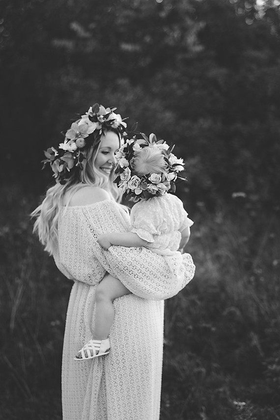 Sunset flower crown maternity photos | Browse Wedding & Party Ideas ...