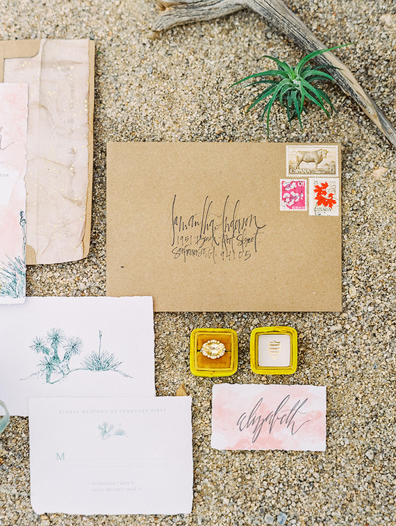 Desert wedding invitation | Wedding & Party Ideas | 100 Layer Cake
