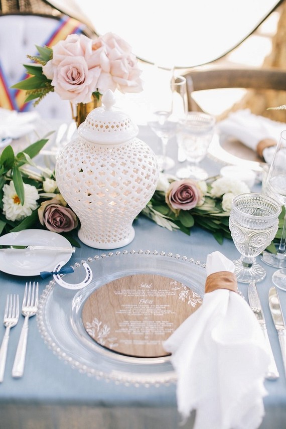 Rustic place setting | Wedding & Party Ideas | 100 Layer Cake