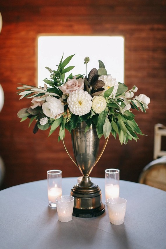Trophy florals | Wedding & Party Ideas | 100 Layer Cake