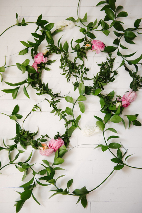 Green vine flower crown | Wedding & Party Ideas | 100 Layer Cake