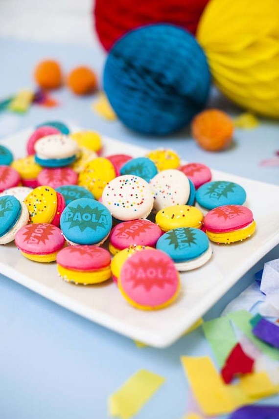 Bright colorful macarons | Wedding & Party Ideas | 100 Layer Cake