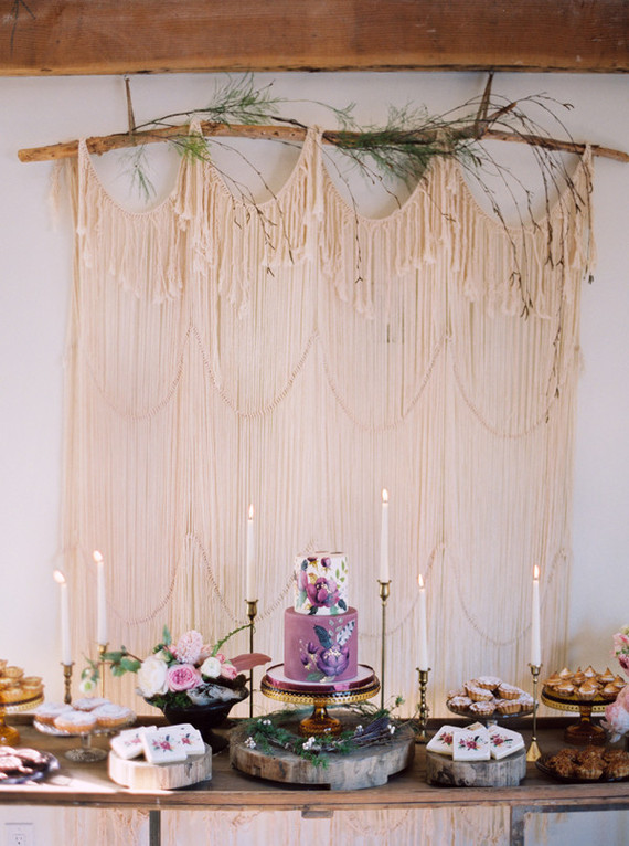 Boho dessert table | Wedding & Party Ideas | 100 Layer Cake
