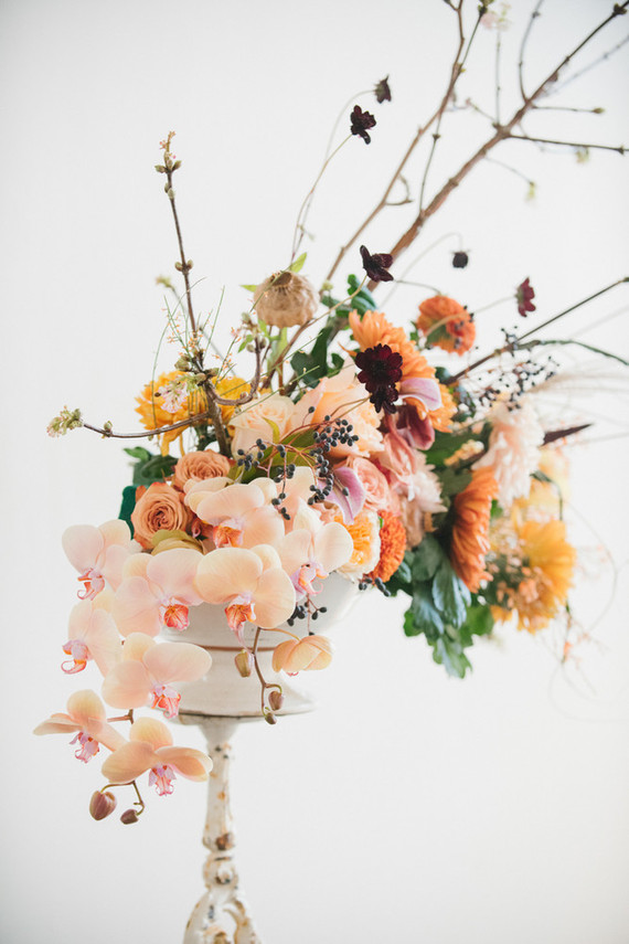Organic wedding florals | Wedding & Party Ideas | 100 Layer Cake