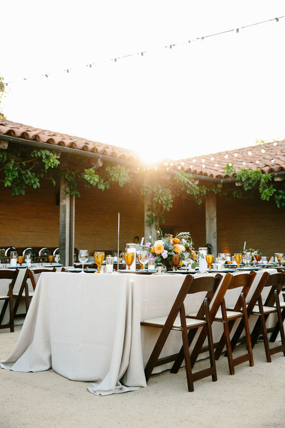 Spanish style wedding tablescape | Wedding & Party Ideas | 100 Layer Cake