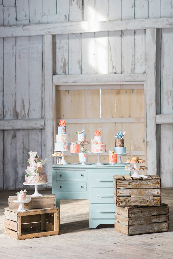 Modern geometric cake display | Wedding & Party Ideas | 100 Layer Cake