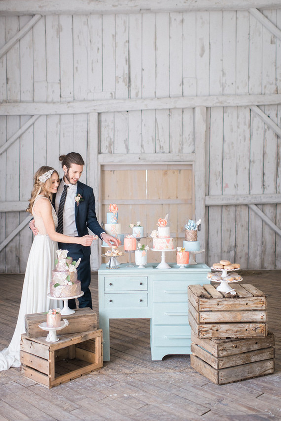 Modern geometric cake display | Wedding & Party Ideas | 100 Layer Cake