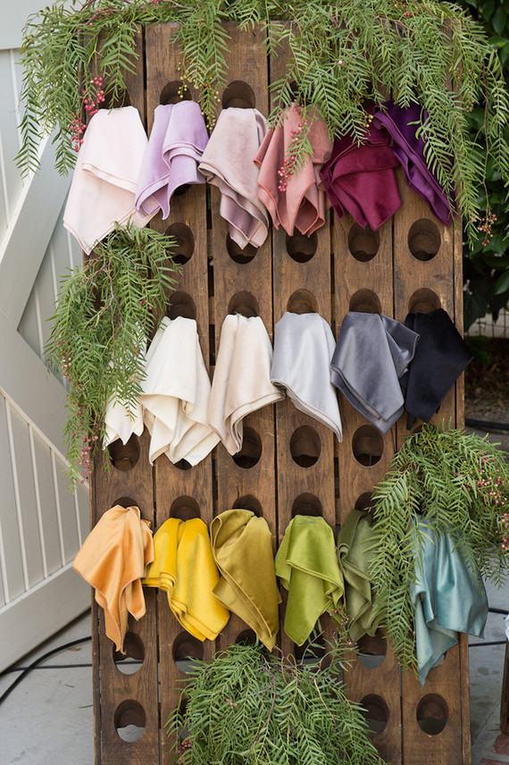 Colorful napkins | Wedding & Party Ideas | 100 Layer Cake