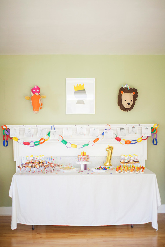 Colorful first birthday ideas | Wedding & Party Ideas | 100 Layer Cake