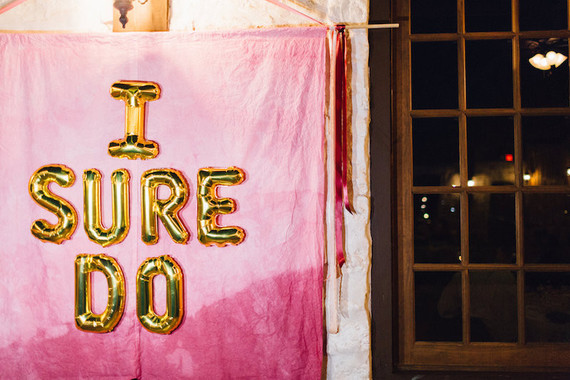 Balloon signs | Wedding & Party Ideas | 100 Layer Cake