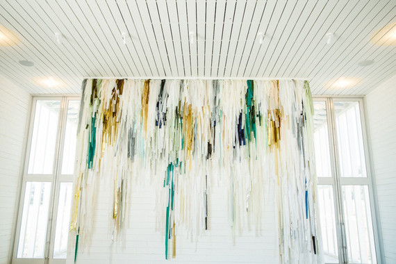 Ribbon backdrop | Wedding & Party Ideas | 100 Layer Cake