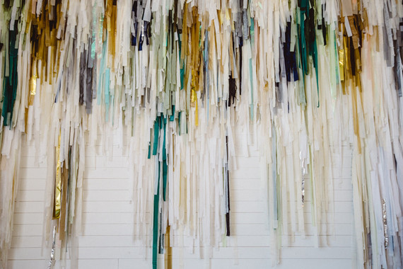 Ribbon backdrop | Wedding & Party Ideas | 100 Layer Cake