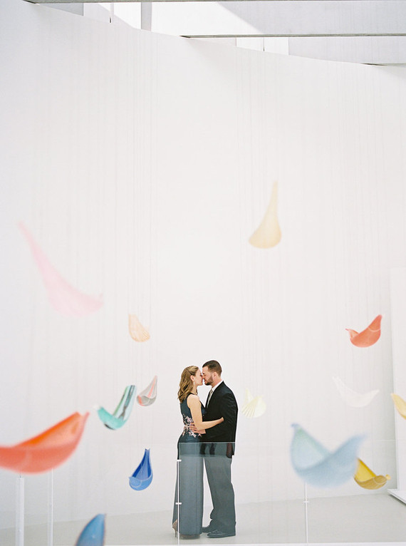 New York art gallery proposal | Wedding & Party Ideas | 100 Layer Cake