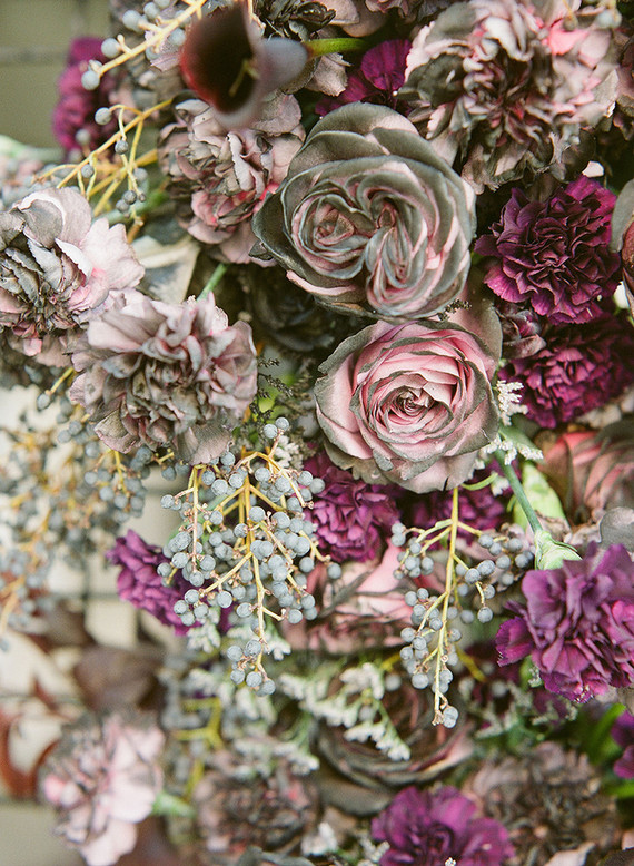 Deep purple florals | Wedding & Party Ideas | 100 Layer Cake