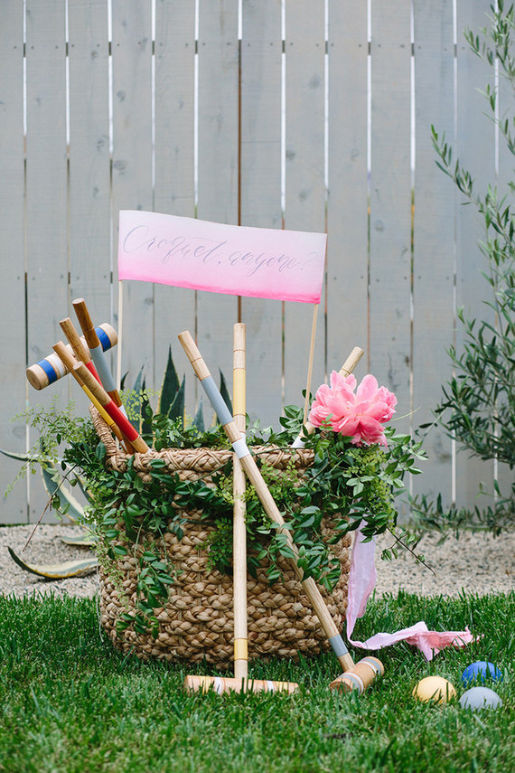 Summer croquet party | Wedding & Party Ideas | 100 Layer Cake
