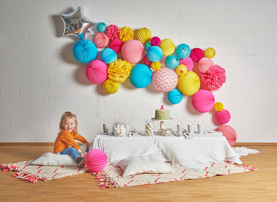 Paper lantern party decor | Wedding & Party Ideas | 100 Layer Cake