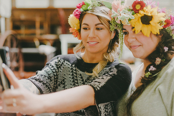 Flower crown workshop | Wedding & Party Ideas | 100 Layer Cake