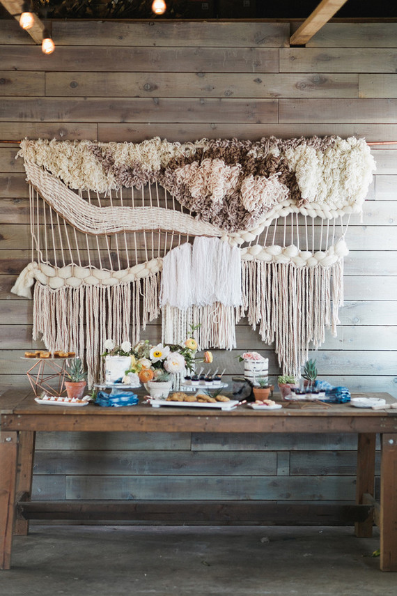 Macrame backdrop | Wedding & Party Ideas | 100 Layer Cake
