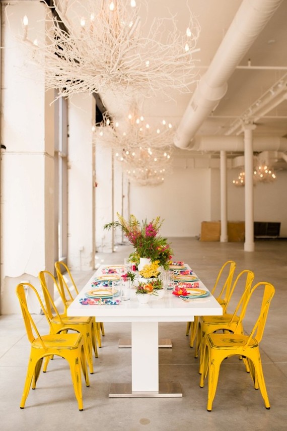 Colorful tablescape inspiration | Wedding & Party Ideas | 100 Layer Cake