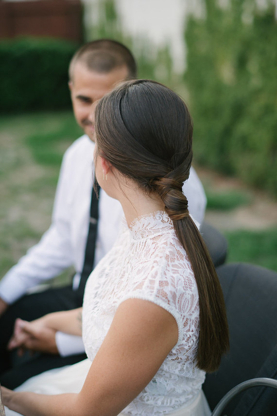 Simple modern hairstyle | Wedding & Party Ideas | 100 Layer Cake