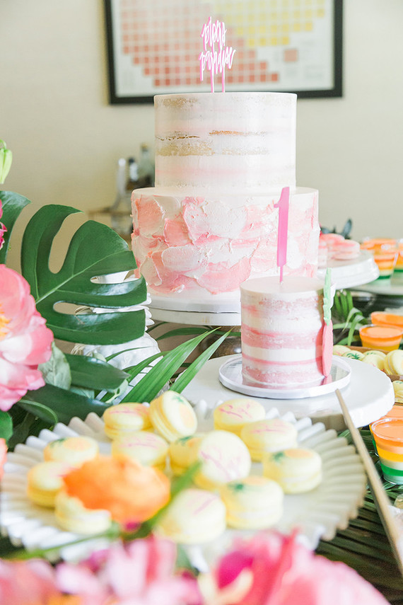 Tropical 1st birthday party | Wedding & Party Ideas | 100 Layer Cake
